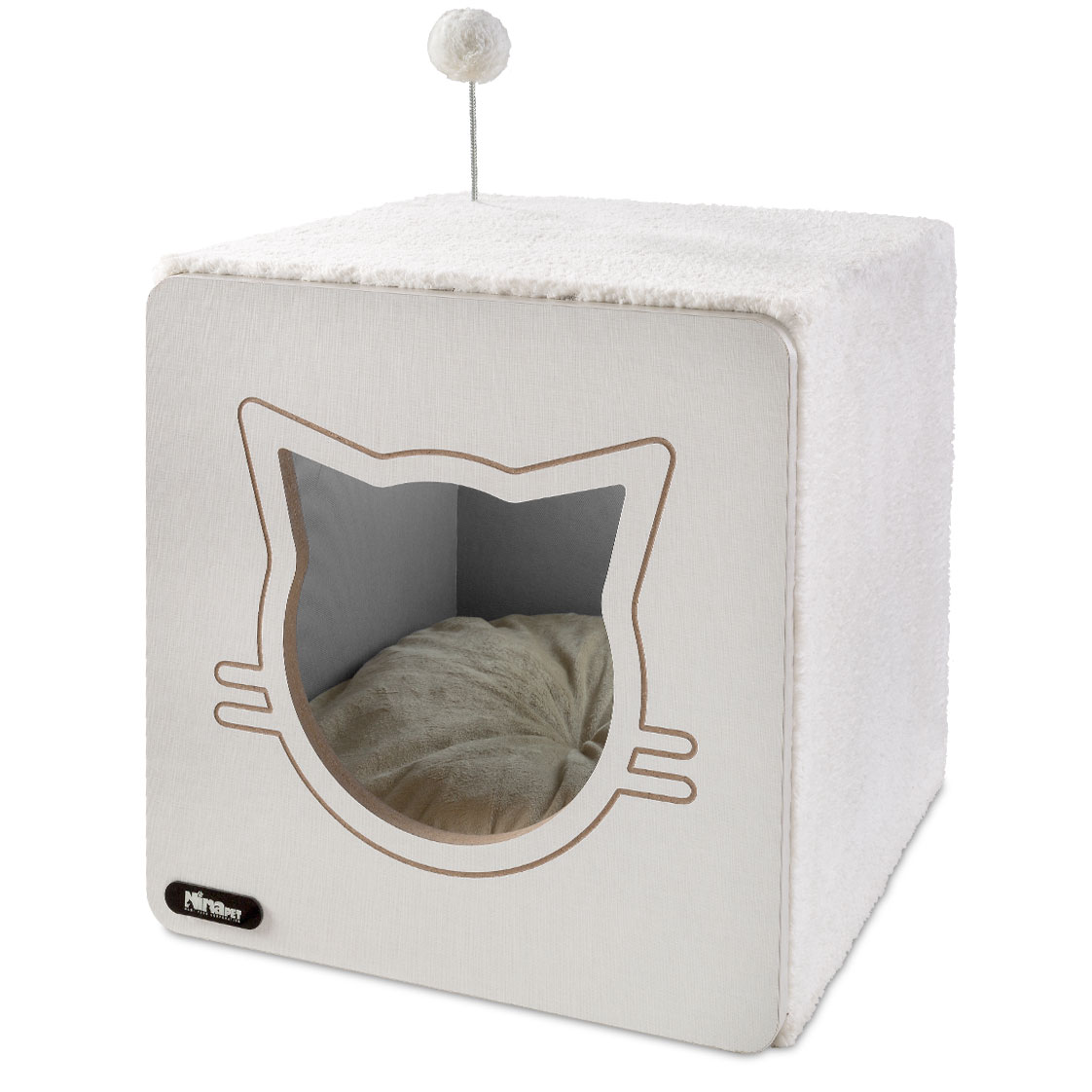 لانه چوبی گربه – ninapet – نیناپت