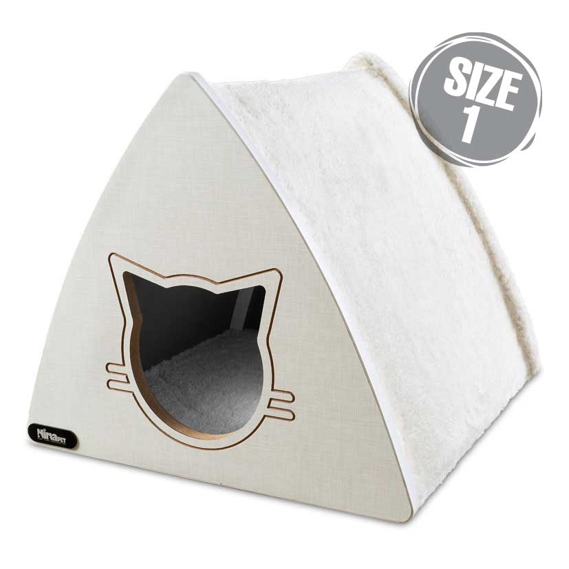 لانه چوبی سه گوش – ninapet – نیناپت